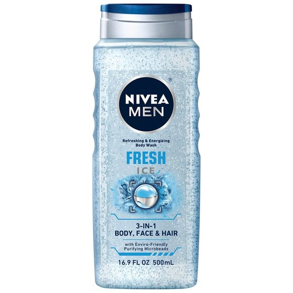 Nivea | Grooming | Nivea Men Fresh Ice Body Wash Body Wash 69 Oz | Poshmark